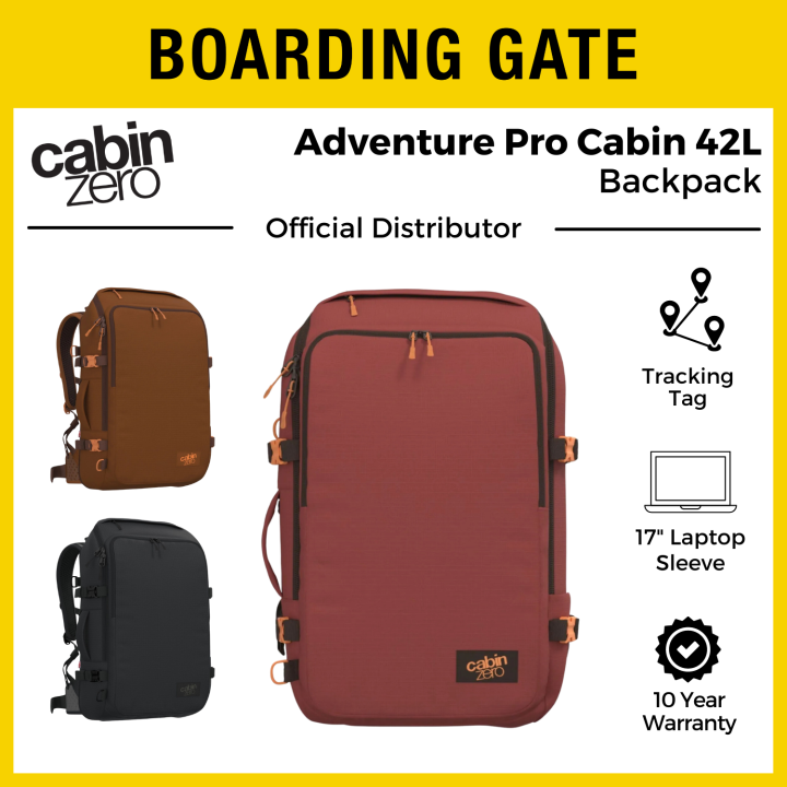 Cabinzero Adventure Pro Cabin Backpack 42L | Lazada Singapore