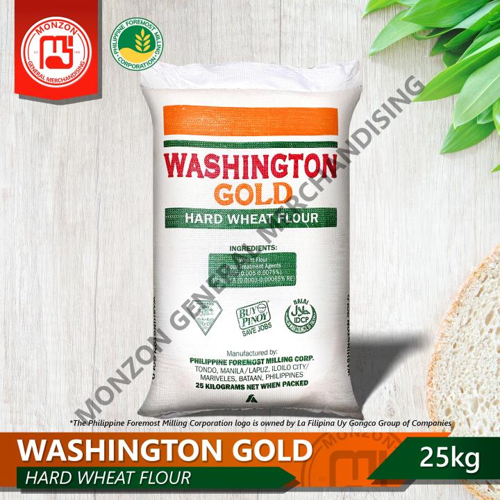 Washington Gold Hard Wheat Flour 25kg | Lazada PH