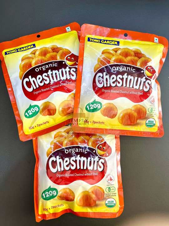 Organic Roasted Chestnuts Without Shell 120g | Lazada PH