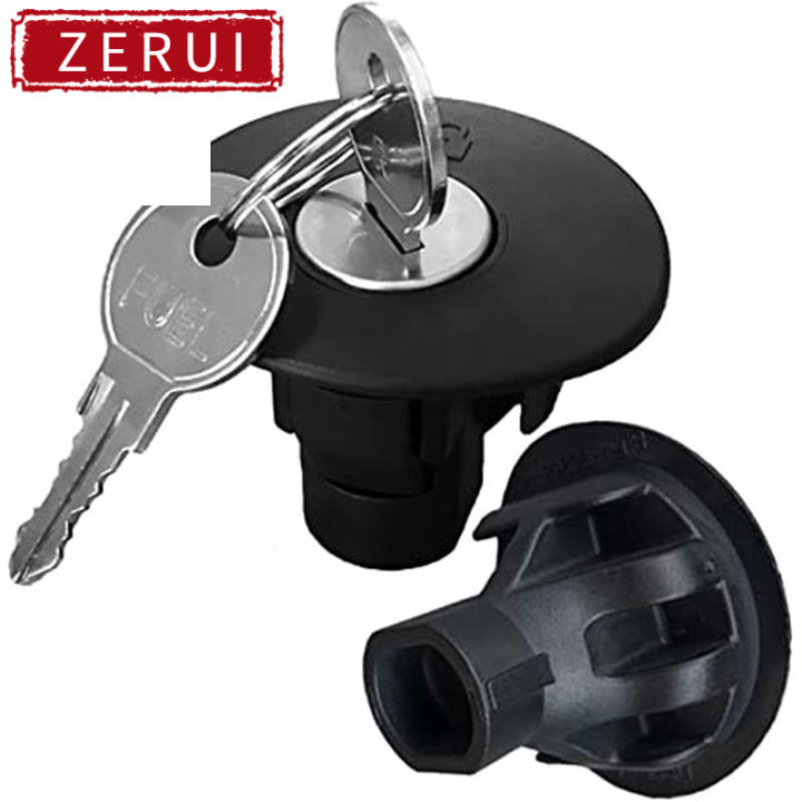 ZR For Locking Gas Cap with Key Fuel Cap for Ford Edge F150 Expedition ...