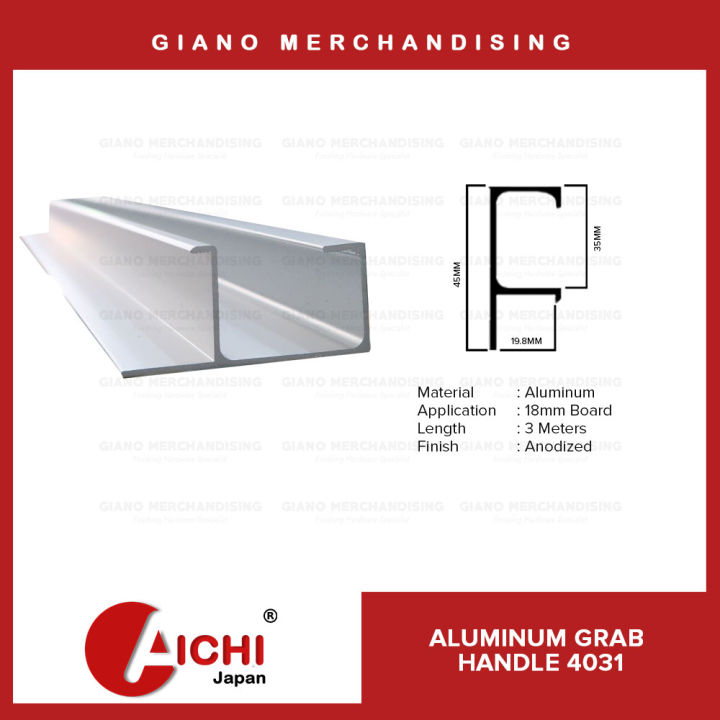 Aluminum Continuous Grab Handle 4031 F type | Lazada PH