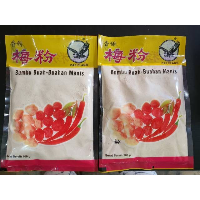 Bumbu / Garam Buah Manis / Pedas Cap Elang Asli 100% Kemasan Refill ...