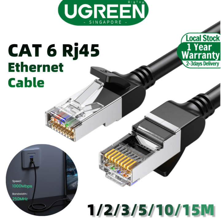UGREEN Cat 6 Pure Copper Ethernet Cable cat6 RJ45 Lan Cable UTP RJ 45 ...