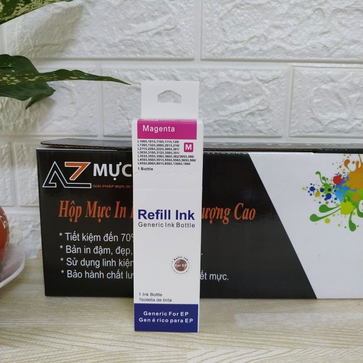 Mực in phun máy in phun Epson L310, L360, L805, T60, L800, L120, L1300 ...