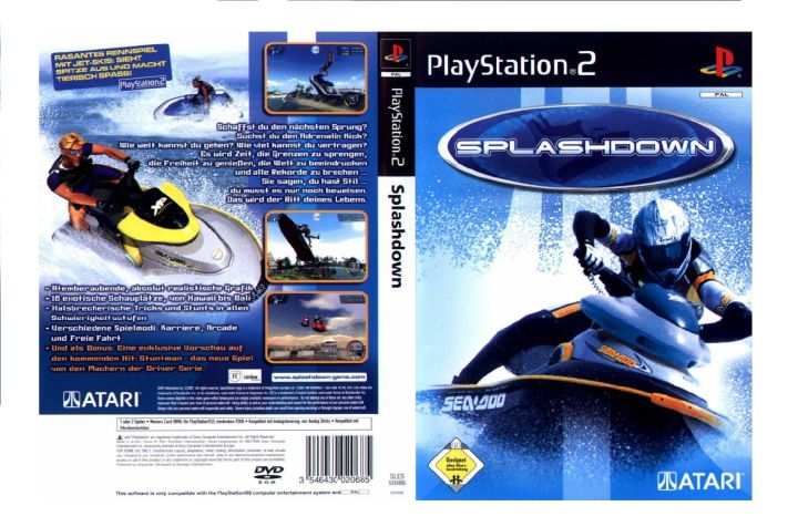 PS2 Splashdown (DVD Game) | Lazada
