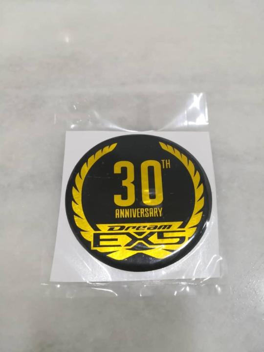 HONDA EX5 HI POWER EX5 DREAM LOGO STICKER 30 TH ANNIVERSARY | Lazada
