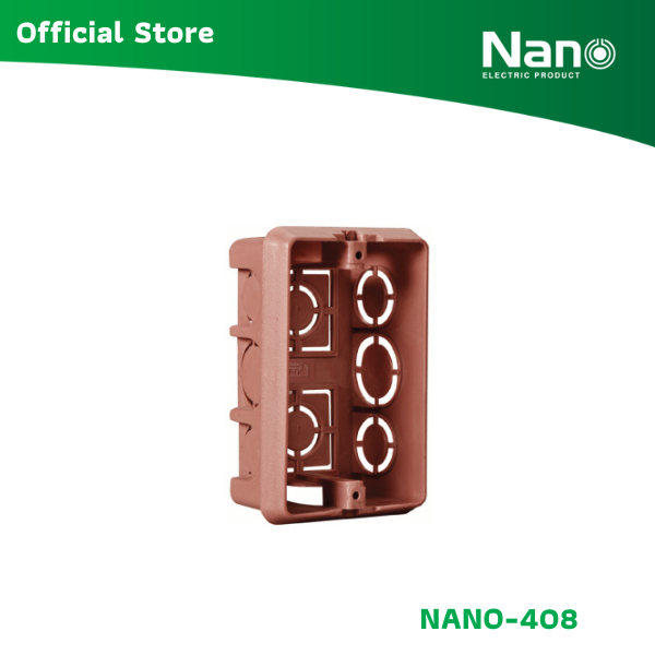 NANO บล็อกฝัง 2x4" (100 ชิ้น/กล่อง) รุ่น NANO-408 | Lazada.co.th
