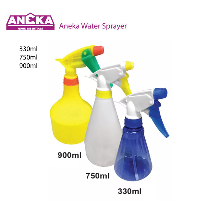 Aneka Water Sprayer 330ml 750ml 900ml Garden Spray Mist Hand Trigger ...