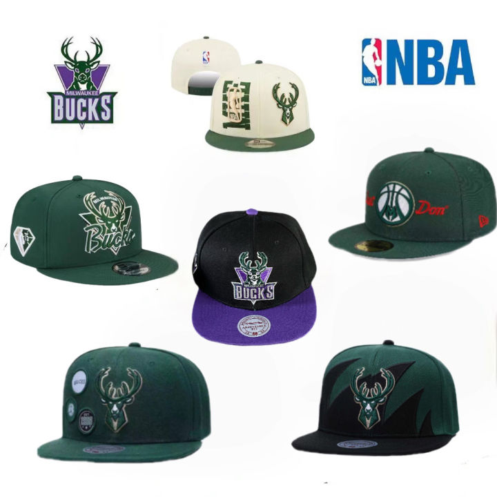 2023 New Original NBA Cap Snapback for Men On Sale Milwaukee Bucks ...