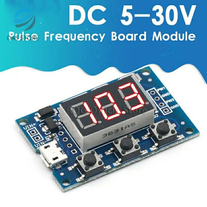 Modul 2 Channel Adjustable PWM Generator dengan Display Indikator 5V DC | Lazada Indonesia