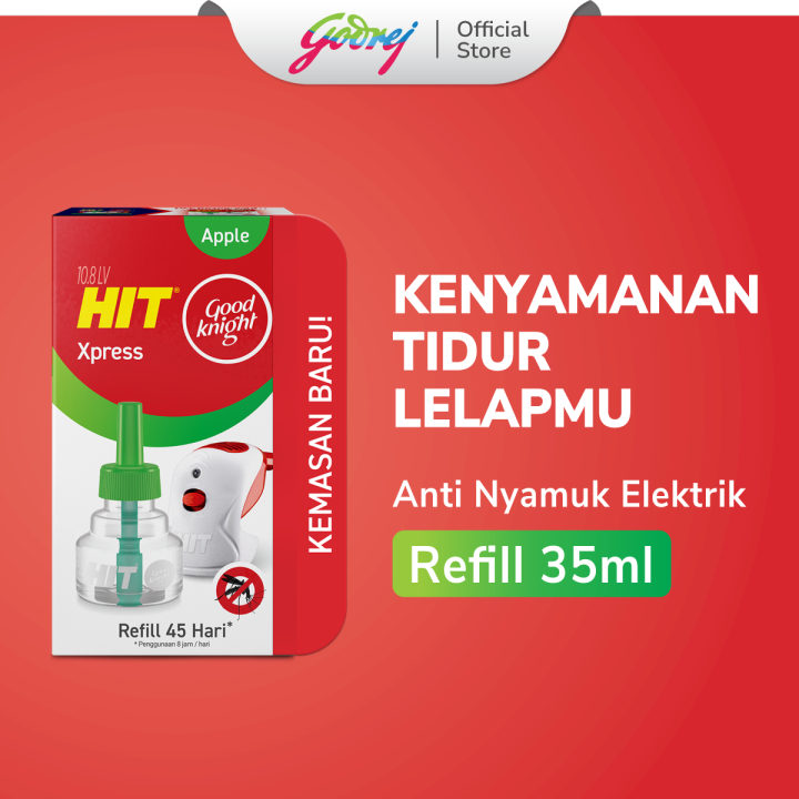 HIT GoodKnight Xpress Refill Apple 45 Hari - Refill Obat Nyamuk ...