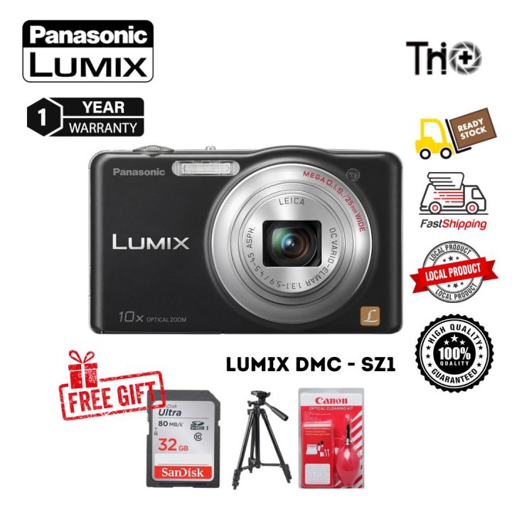 Panasonic Lumix SZ1 16.1 MP Digital Camera with 10x Optical Zoom ( 1 ...