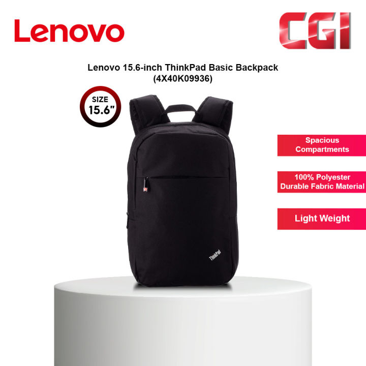 Lenovo ThinkPad 15.6-inch Basic Backpack - 4X40K09936 | Lazada
