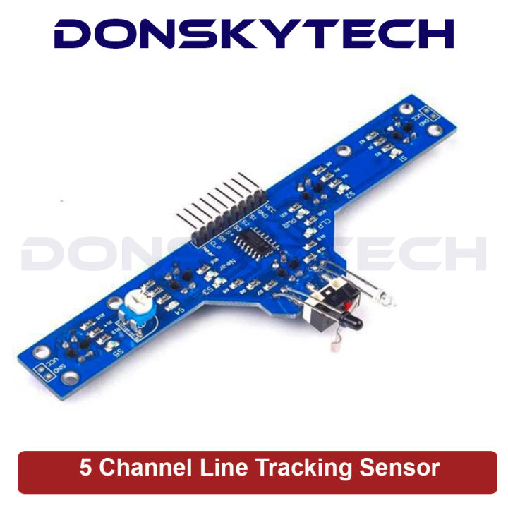 5 Channel Line Following Tracking Tracing Sensor Module | Lazada PH