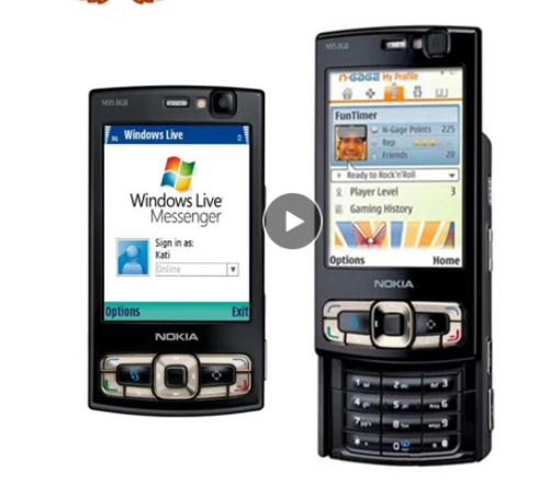 For Nokia N95s Mobile Phone Original 8GB 3G 5MP Wifi GPS 2.8''Screen ...