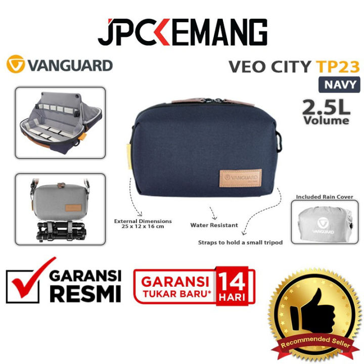 Vanguard Veo City TP23 Tech Pouch Camera Bag Technical Pack Veo City TP 23 Tas Kamera JPC KEMANG ...