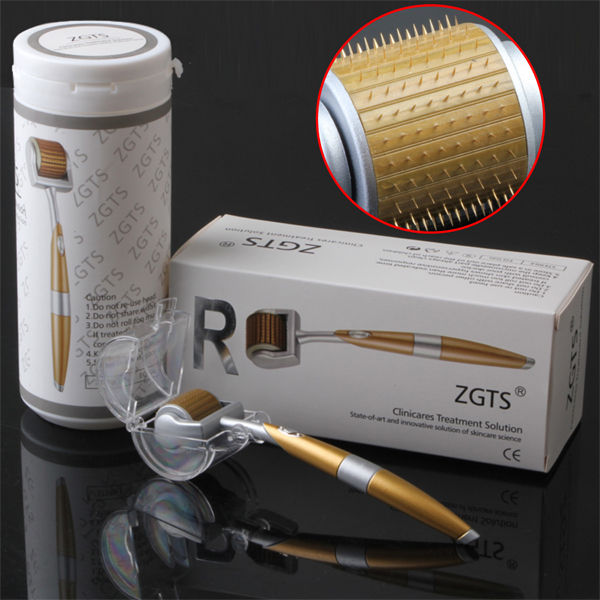 ZGTS 192 Micro Needle Derma Roller 192 Needle Titanium Microneedling ...