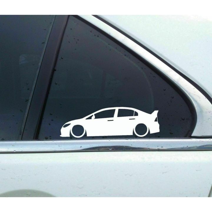 Honda Civic FD civic 8th gen window sticker | Lazada