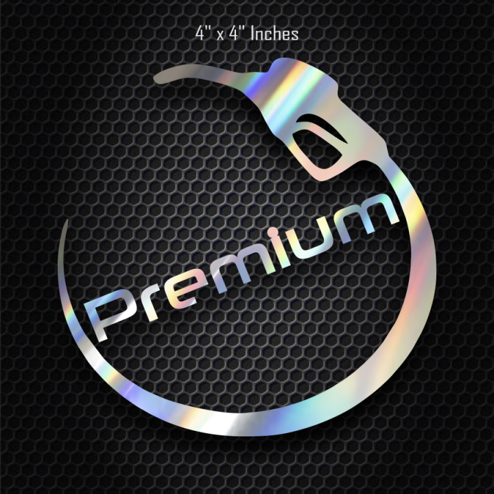 Premium Car Gasoline Tank Door Cover Vinyl Sticker | Lazada PH