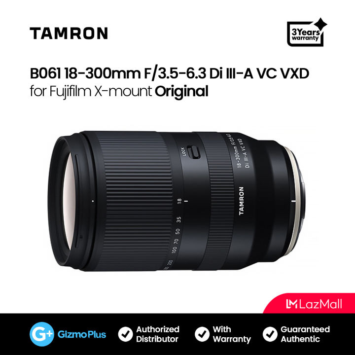Tamron B061 18-300mm F/3.5-6.3 Di III-A VC VXD for FUJIFILM X-mount APS-C Mirrorless | Lazada PH
