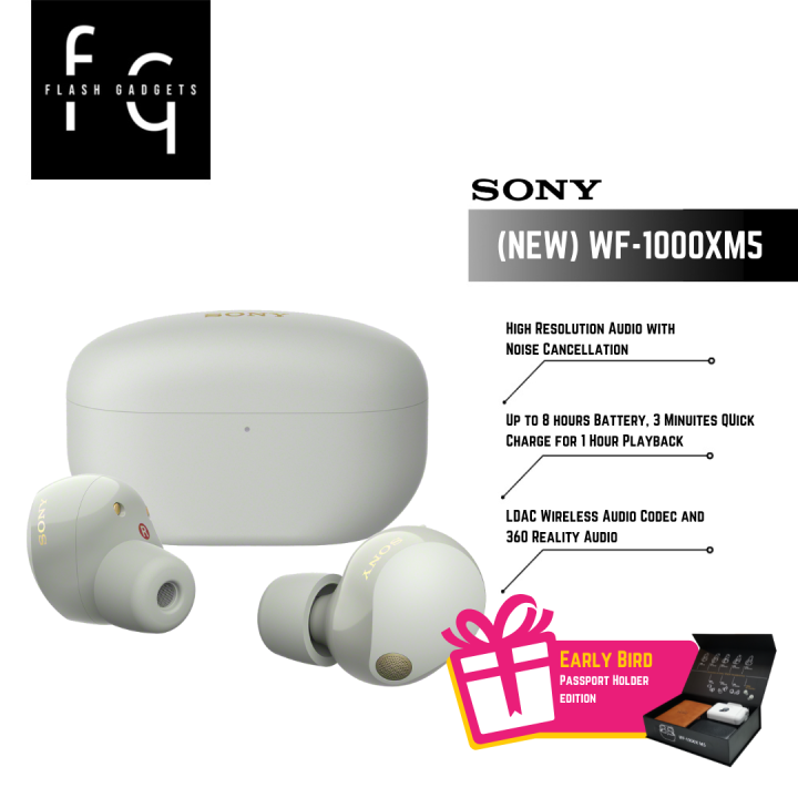 Sony WF-1000XM5 | WF1000XM5 Wireless Noise Cancelling Headphones | 1 ...