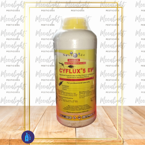 Cyflux 5 EW Odorless Waterbase Insecticide for Mosquitoes Flies Bedbugs ...