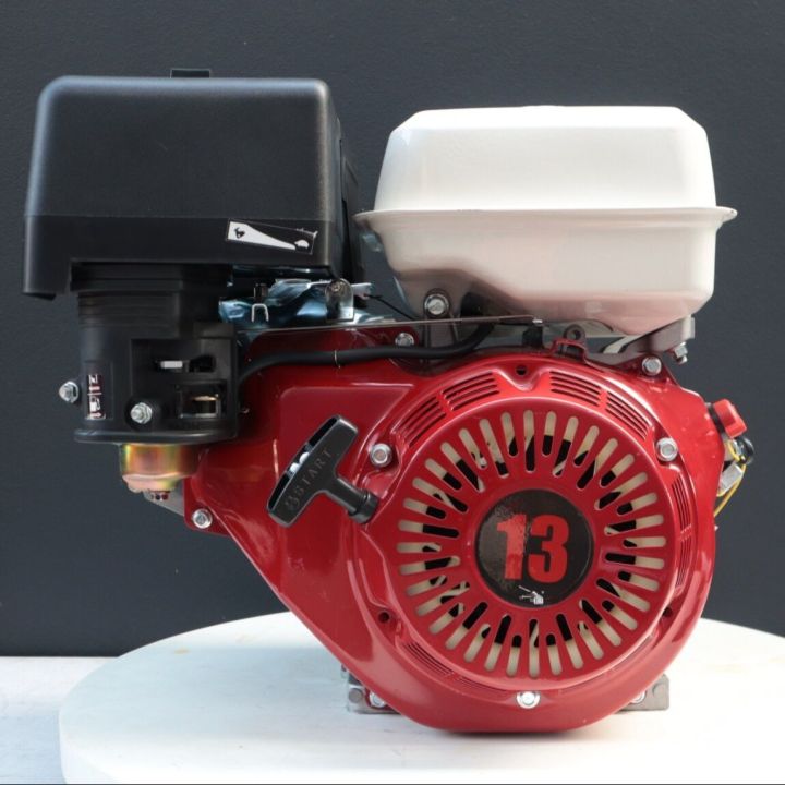 เครื่องยนต์เบนซิน TAKA 13 HP สีเเดง เครื่องยนต์เบนซิน 4 จังหวะ ประหยัด ...