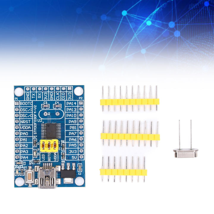 System Development Board STM32F030F4P6 Mini System Learning Module for DIY Electronics ...