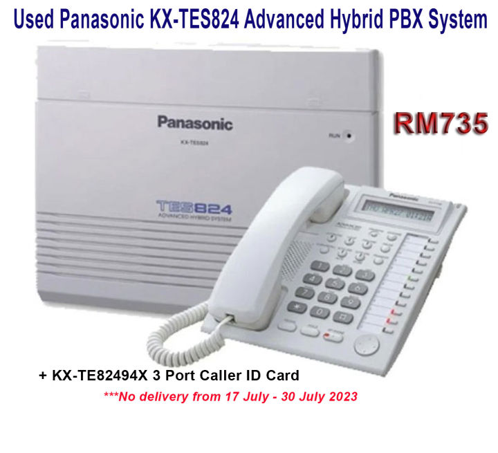 Panasonic KX-TES824 KX TES824 Advanced Hybrid PABX Main Unit (Used ...