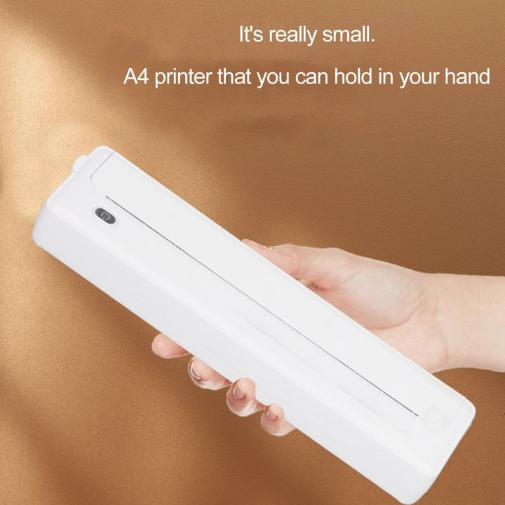 Portable Thermal Printer Portable Wireless Printer Inkless for Office ...