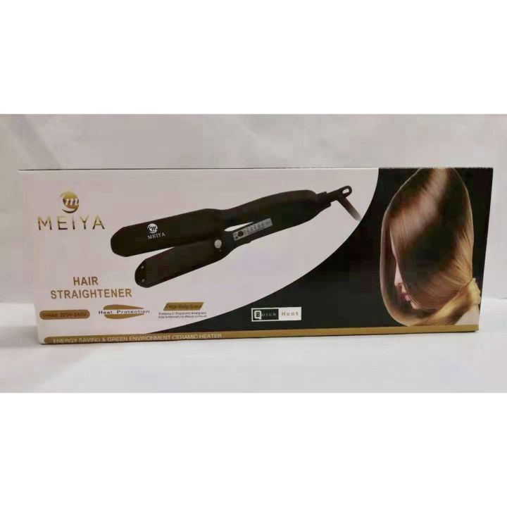 MEIYA HAIR STRAIGHTENING IRON | Lazada PH