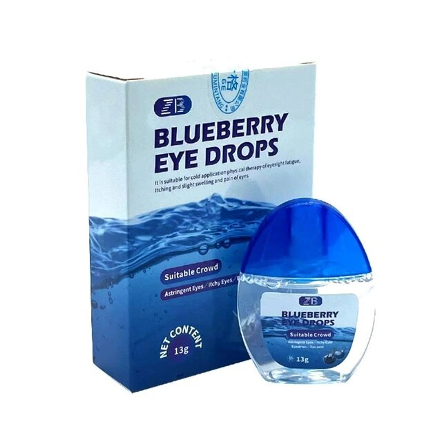 ORIGINAL ZB Blueberry Eye Drops: Experience Natural Comfort for Dry ...