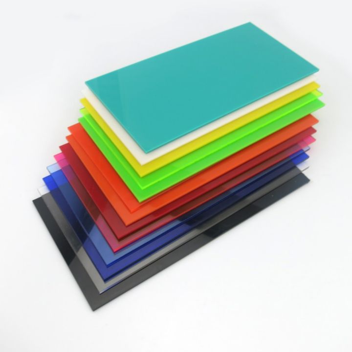 Different Colors Acrylic Board 10x20cm Colored Acrylic Board ...
