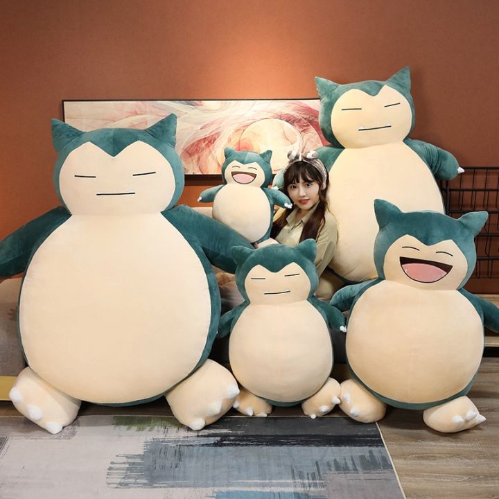 Pokemon Large Size 50-200cm Kabigon Snorlax Anime Soft Doll Plush Toys ...