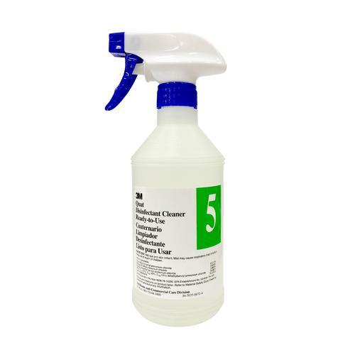 3M Quat Disinfectant Cleaner Ready-to-use, 500ml (EPA-Registered ...