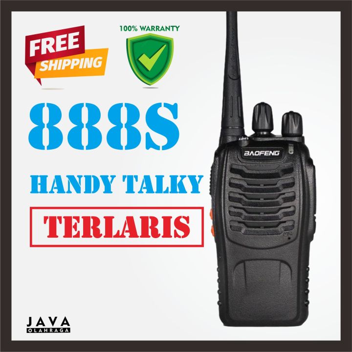 HT Baofeng BF 888S Jarak Jauh (TERLARIS) Handy Talky BF888S Walkie ...