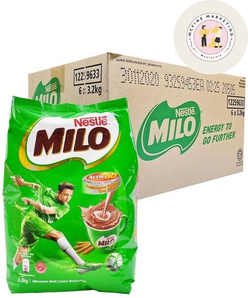 Milo Activ-Go 3in1 Powder Refill 6 Packs x 3.2kg | Lazada Singapore