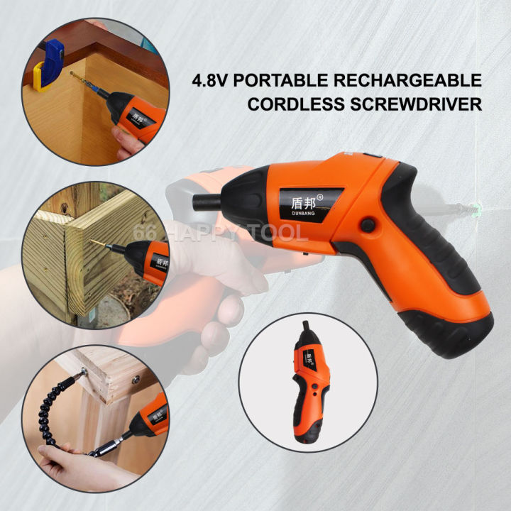 66 Happy Tool Ready Stock 4.8V Portable Rechargeable Cordless ...