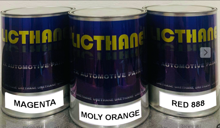 LICTHANE - "RED SERIES" - 2K Urethane Automotive Paint - 4L | Lazada PH