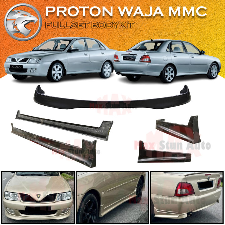 PROTON WAJA MMC FULLSET BODYKIT BUMPER SKIRT LIP WAJA MMC FRONT SKIRT ...