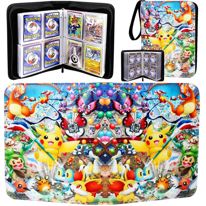 SUNNYDOLL Kid Cool Cartoon Anime Pikachu Pokémon Card Album Charizard ...