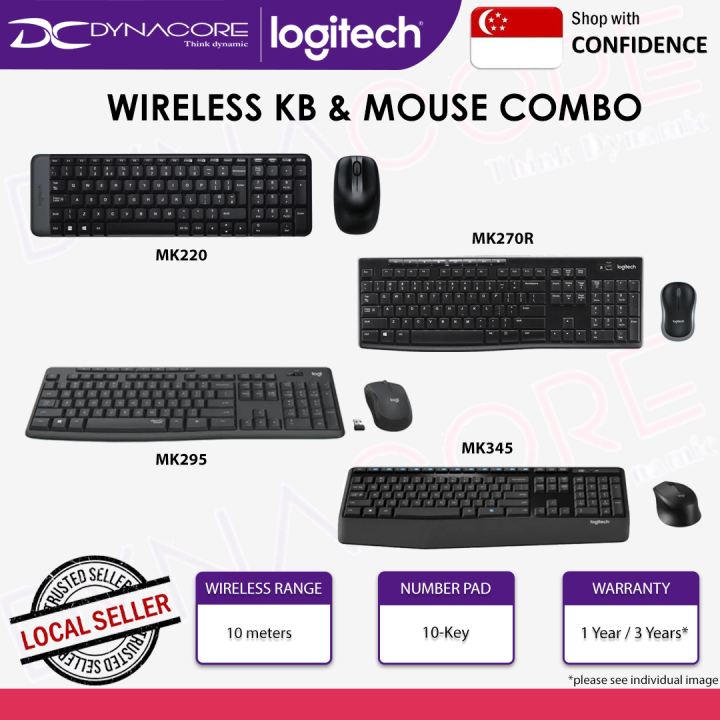 DYNACORE - Logitech MK220 / MK270R / MK295 / MK345 Wireless keyboard ...