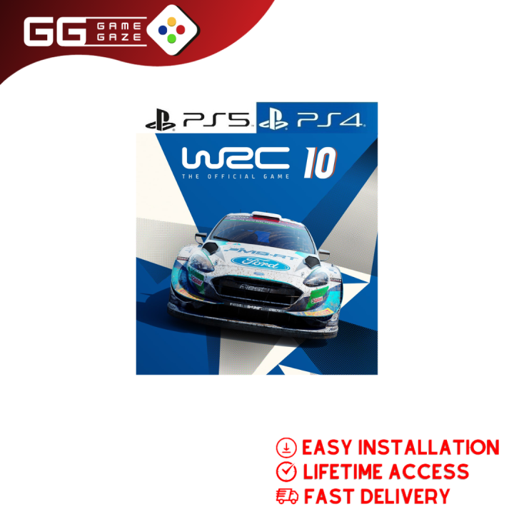 WRC 10 FIA World Rally Championship Deluxe Full Game (PS4 & PS5) Activated Digital Download | Lazada