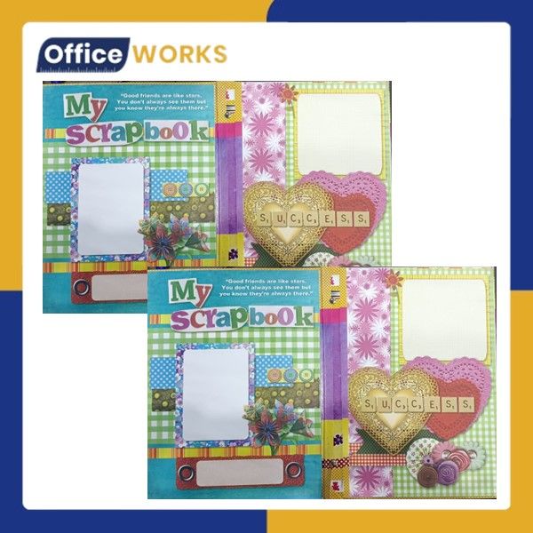 Scrapbook BIG 12 Pages in Random Design Sold per pc. | Lazada PH