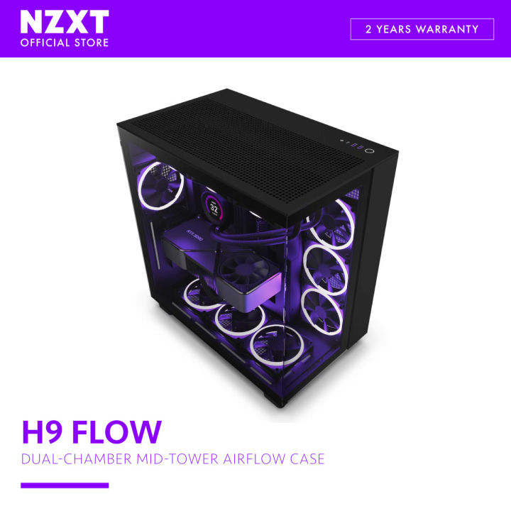 NZXT H9 Flow Mid-Tower Case | Lazada