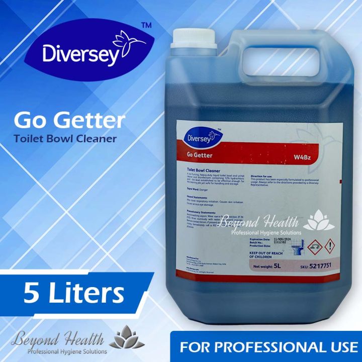 Diversey Go Getter (5L) W4Bz Toilet Bowl Cleaner For Professional Use ...