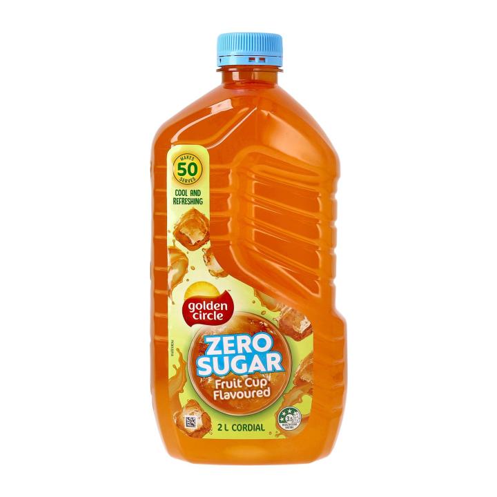 Golden Circle Zero Sugar Fruit Cup Flavour Cordial 2 Litre | Lazada ...