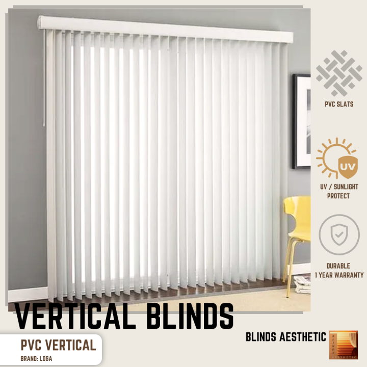 PVC VERTICAL BLINDS (customize size) VERTICAL BLINDS 100% HIGH QUALITY ...