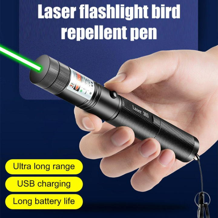 Laser Bird Repeller Laser Flashlight Bird Repellent Pen Laser Bird ...
