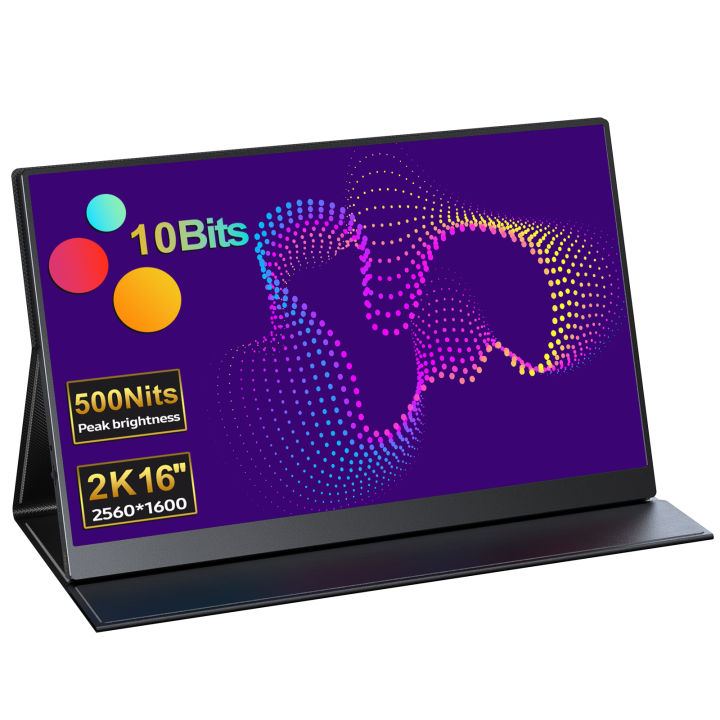 UPERFECT UXbox K2 - 2K 1600P Portable Monitor 2nd 16" IPS Display VESA ...